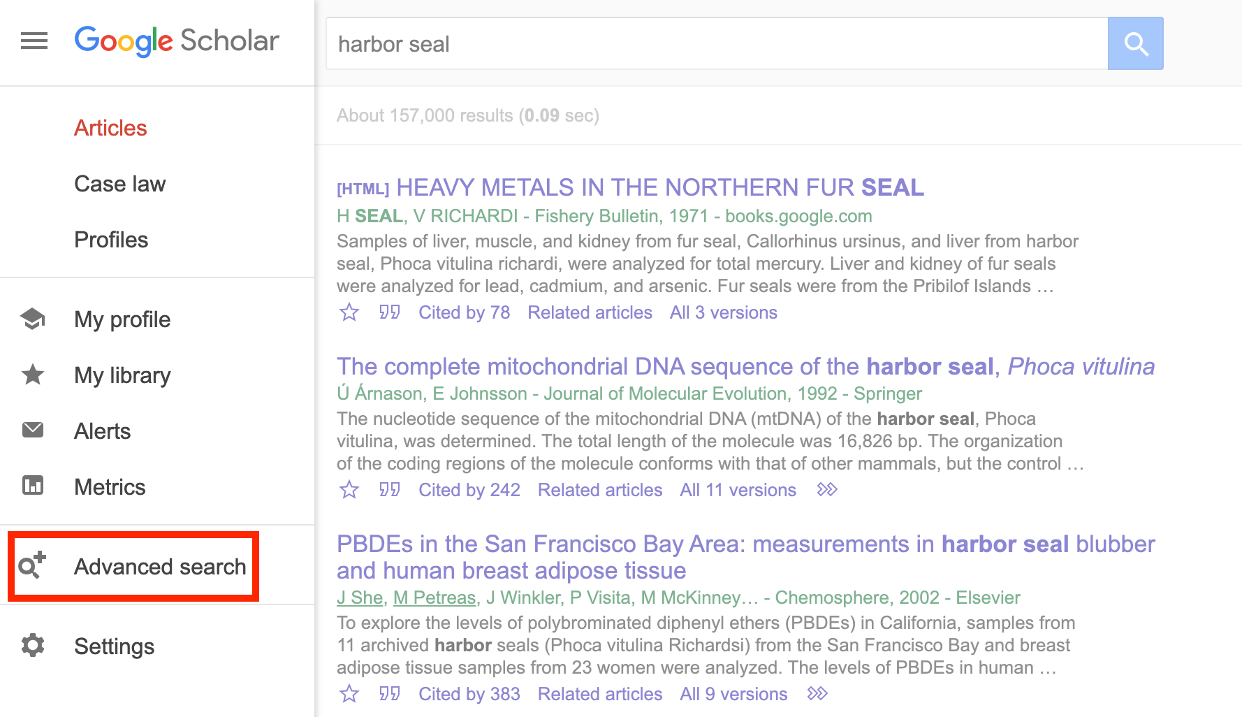 Google Scholar Tips & Tricks – MLML/MBARI Research Library