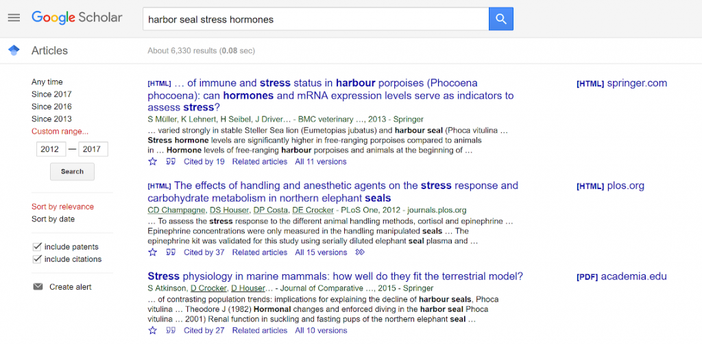 Google Scholar Tips & Tricks – MLML/MBARI Research Library