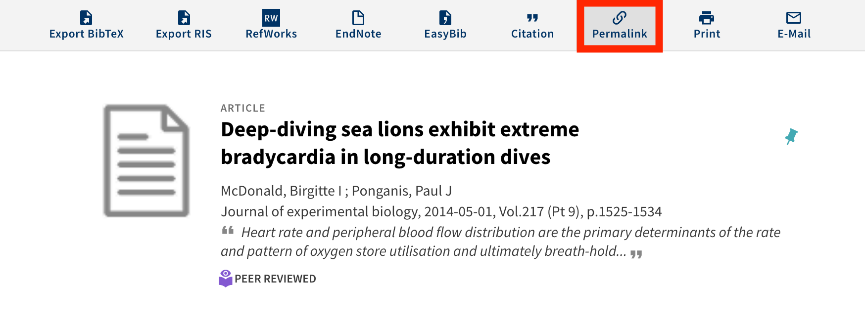 Permalinks Library Guide – MLML/MBARI Research Library