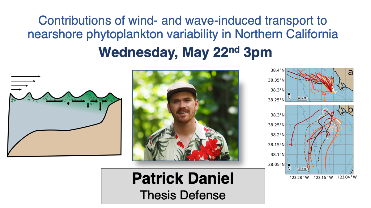 Thesis defense – Patrick Daniel – Physical Oceanography